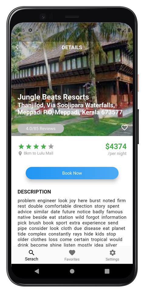Github Finosemajeed Hotel Booking Application Basic Hotel Booking Mobile Application Homepage Ui
