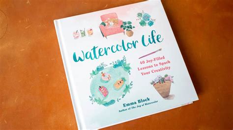 Watercolor Life By Emma Block Book Flip Youtube