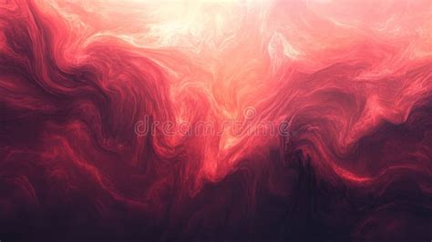 Vibrant Red Gradient Abstract Background With Smooth Textures Stock