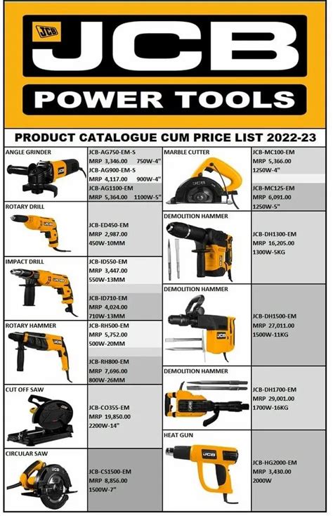 Jcb Power Tools Latest Price Dealers And Retailers In India
