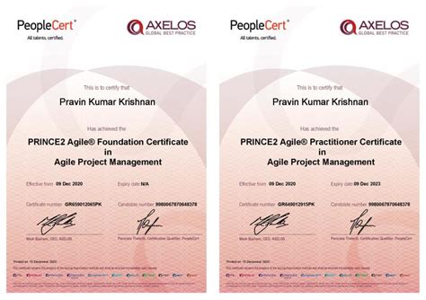 Pravin Kumar Krishnan Prince2 Practitionerccnaitil On Linkedin