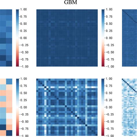 Inter Feature Pearson Correlations Coefficients Of The Fusion Data V