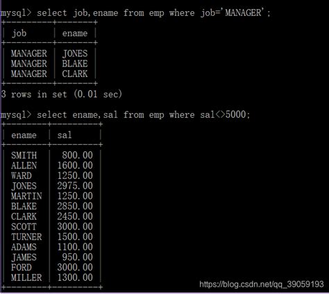 Mysql条件查询和数据处理函数mysql 查询条件为函数 Csdn博客
