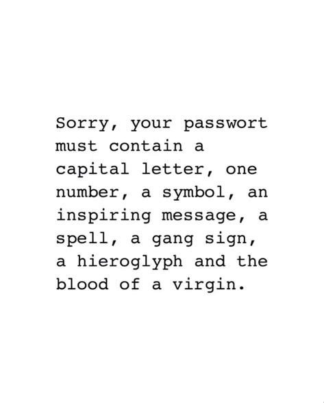 Password Humor