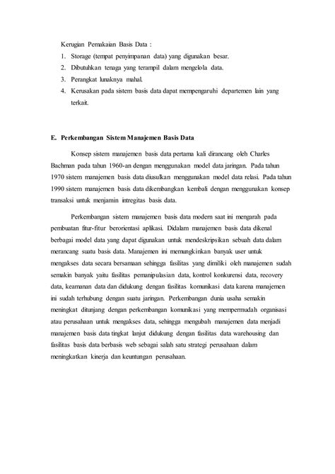 Sistem Manajemen Basis Data Pdf
