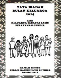 Tata Ibadah Bulan Keluarga Sinode Gmit