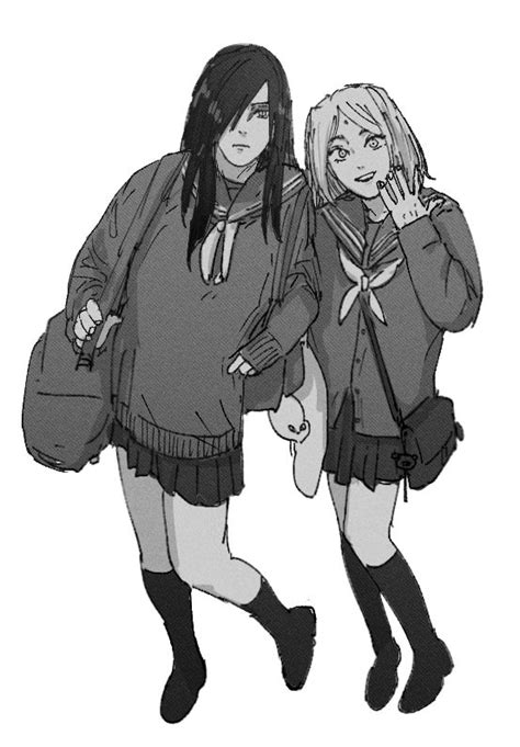 ♨️방대♨️ On Twitter Рисунки девушки Милые рисунки Наруто