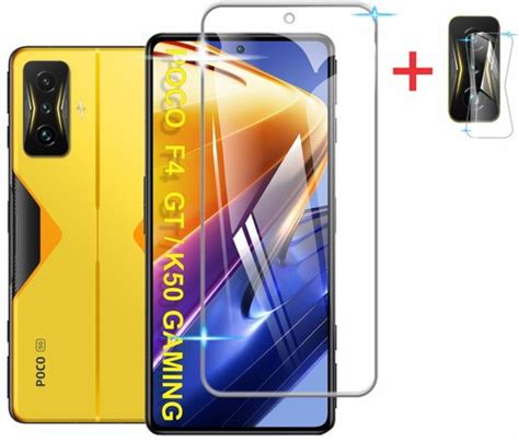Combo Cristal Templado 9d Para Poco F4 Gt K50 Gaming Mica Camaras