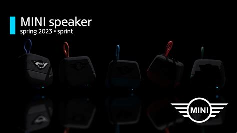 MINI Portable Speaker On Behance