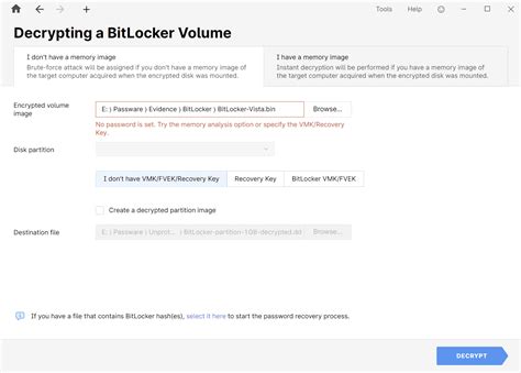 Why Does Passware Kit Show A No Password Is Set Message For Bitlocker