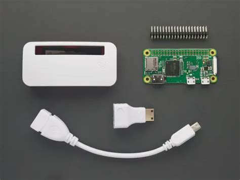 Raspberry Pi Zero W Essentials Kit Thingbits India