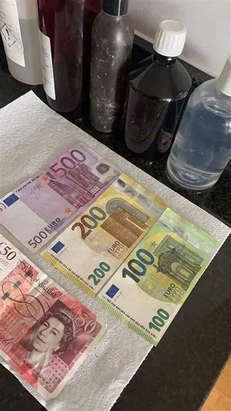 Universal Solution Chemical For Clean All Type Of Defaced Bank Note