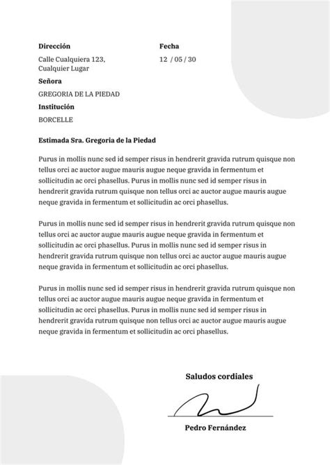 Plantillas De Ejemplos De Cartas Online Gratis Canva