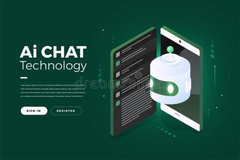 AI Chat GPT Vector Illustrations Stock Vector Illustration Of Internet Design