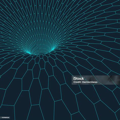 연결 된 선과 점이 있는 와이어 프레임 원환체 메쉬 다각형 요소입니다 벡터 일러스트 레이 션 Eps10 0명에 대한 스톡 벡터 아트 및 기타 이미지 Istock