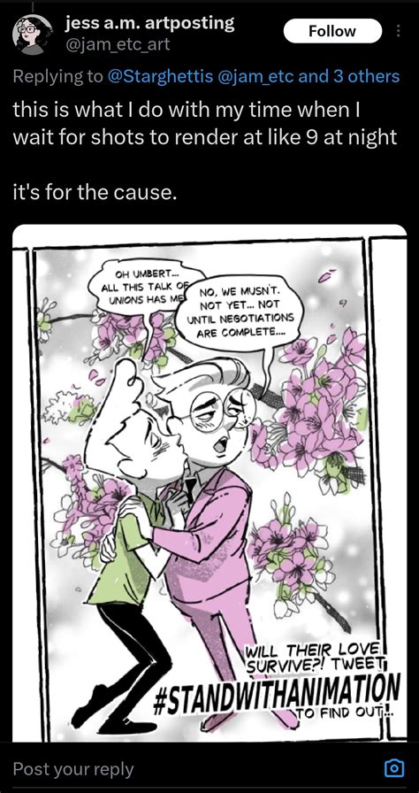 Tl Dr People Are Showing Support For And Actually Helping Negotiating Animators By Posting Yaoi