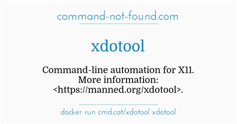 Dockerfile Run Xdotool