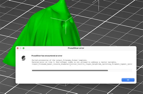 Prusaslicer Has Encountered An Error Filename Format Template Prusaslicer Prusa3d Forum
