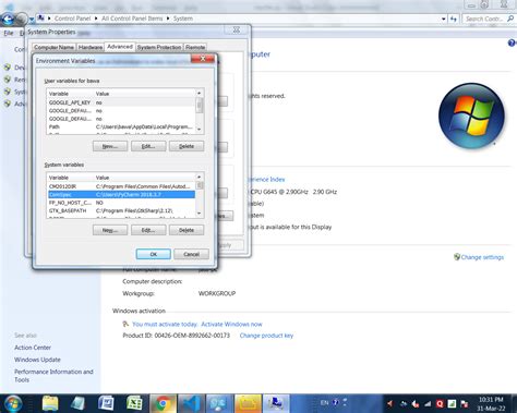 Add A Diagnostic To Validate `comspec` Env Variable · Issue 18791