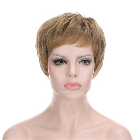 Short Wigs For Women Heat Resistant Synthetic Pixi Vicedeal
