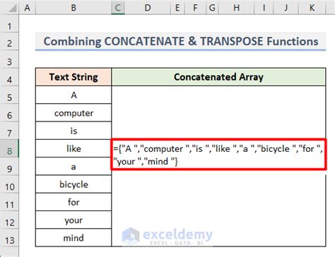 How To Concatenate Arrays In Excel With 2 Conditions