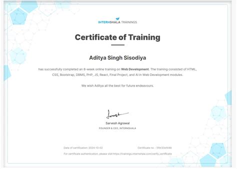 Aditya Singh Sisodiya On Linkedin 🎉 Completed A Web Development