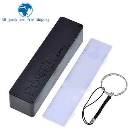 Tzt เครื่องชาร์จแบตเตอรี่18650ชุดที่เก็บของ Usb กล่อง Diy สีดำสำหรับ Arduino Th