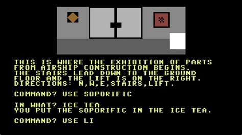 C64 Game And Ending Zeppelin Museum Youtube