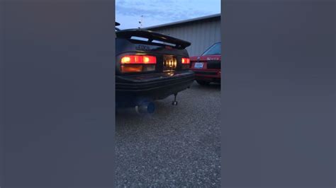 FC Mazda RX7 Turbo 2 Rev’s and backfires and Flames 3” Full Exhaust ...