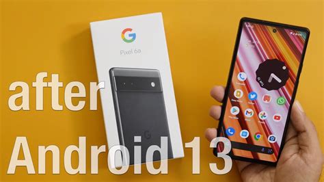 Google Pixel 6a Review | Now after Android 13 Update - YouTube