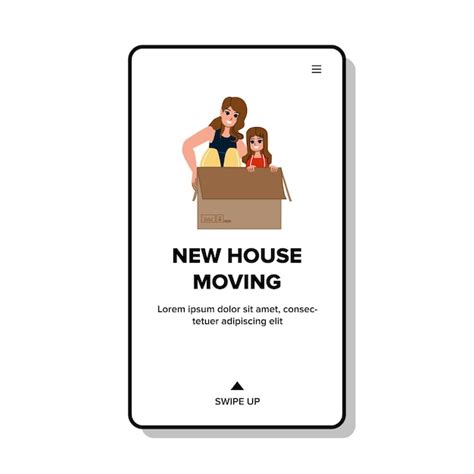 Premium Vector New House Moving Vector