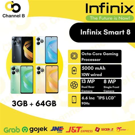 Jual Infinix Smart Gb Gb Smartphone Garansi Resmi Gold Di Seller Channel B Store