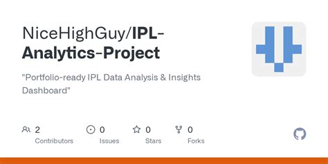 Github Nicehighguyipl Analytics Project Portfolio Ready Ipl Data