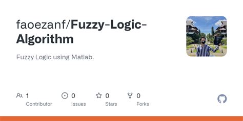 GitHub Faoezanf Fuzzy Logic Algorithm Fuzzy Logic Using Matlab