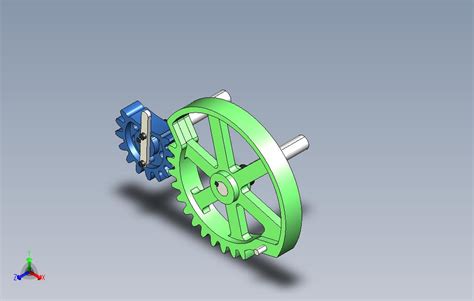 机械结构25step模型图纸免费下载 懒石网