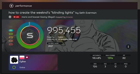 PP Inconsistent Between Osu Lazer And Website Ppy Osu Discussion GitHub