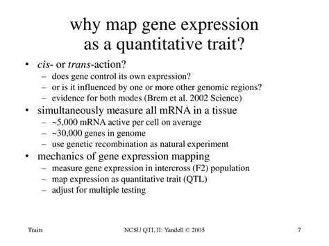 Multiple Traits And Microarrays Ppt Download