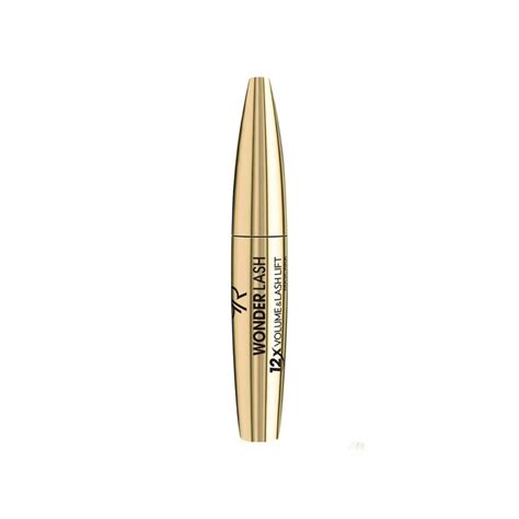 ریمل حجم دهنده و بلندکننده مژه گلدن رز Wonder Lash X12 رنگ مشکی حجم 10 میل