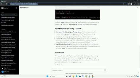 Python Assert Meaning Youtube