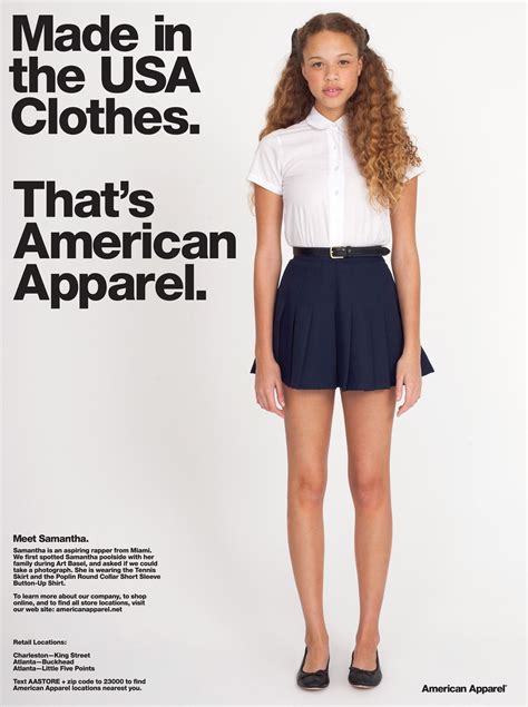 American Apparel — Samantha American Apparel American Apparel Tennis