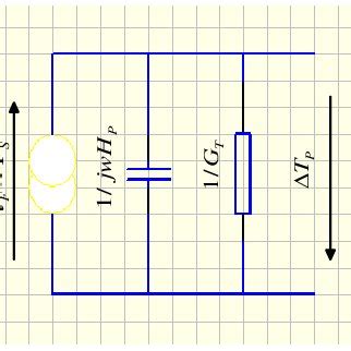 The Equivalent Circuit Of Temperature Change Download Scientific Diagram