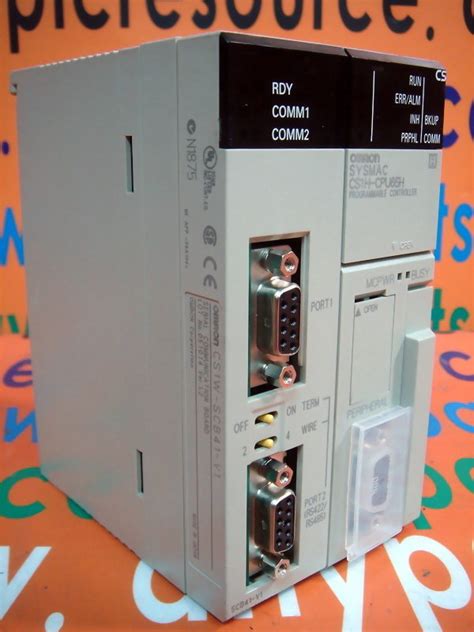 Omron Cpu Unit Cs1h Cpu65h With Cs1w Scb41 V1