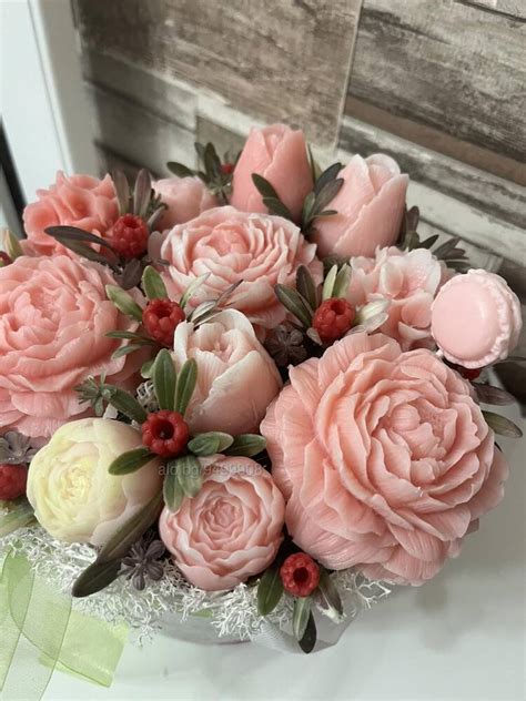 Ароматни сапунени цветя Друго ръчна изработка Ръчно изработени Изработване на ароматни