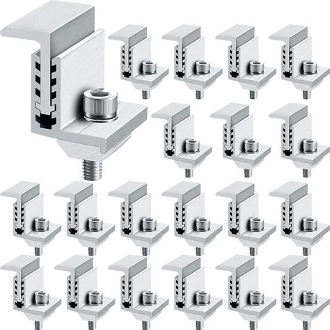 Zhengmy Solar Panel End Clamp Mounting Z Bracket Mid