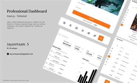 Github Jay Raam Dashboard Nextjs A Comprehensive And Intuitive Dashboard Application Designed