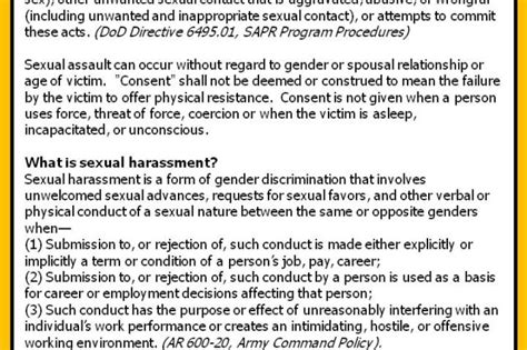 USAREUR A Continued Push To Change Culture Eliminate Sexual Assault Harassment Article