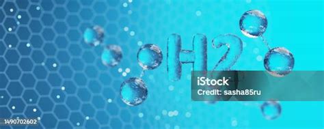 대체 에너지로서의 수소 수소 연료 전지의 개념 수소 이미지 순수한 수소 에너지 3d 렌더링 수소 천연가스에 대한 스톡 사진 및