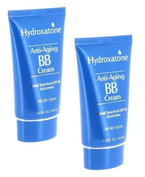 Hydroxatone Anti Aging Bb Cream Broad Spectrum Spf 40 Universal Q2 E12