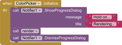 Notifier Show Progress Dialog MIT App Inventor Help MIT App Inventor Community