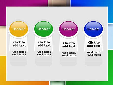 Colored Rectangles Presentation Template For PowerPoint And Keynote PPT Star